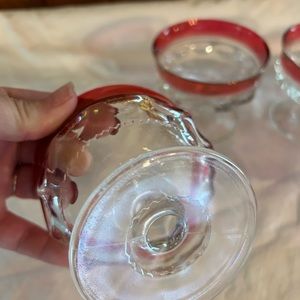 Indiana Glass | Dining | Vintage Indiana Glass Colony Ruby Red ...